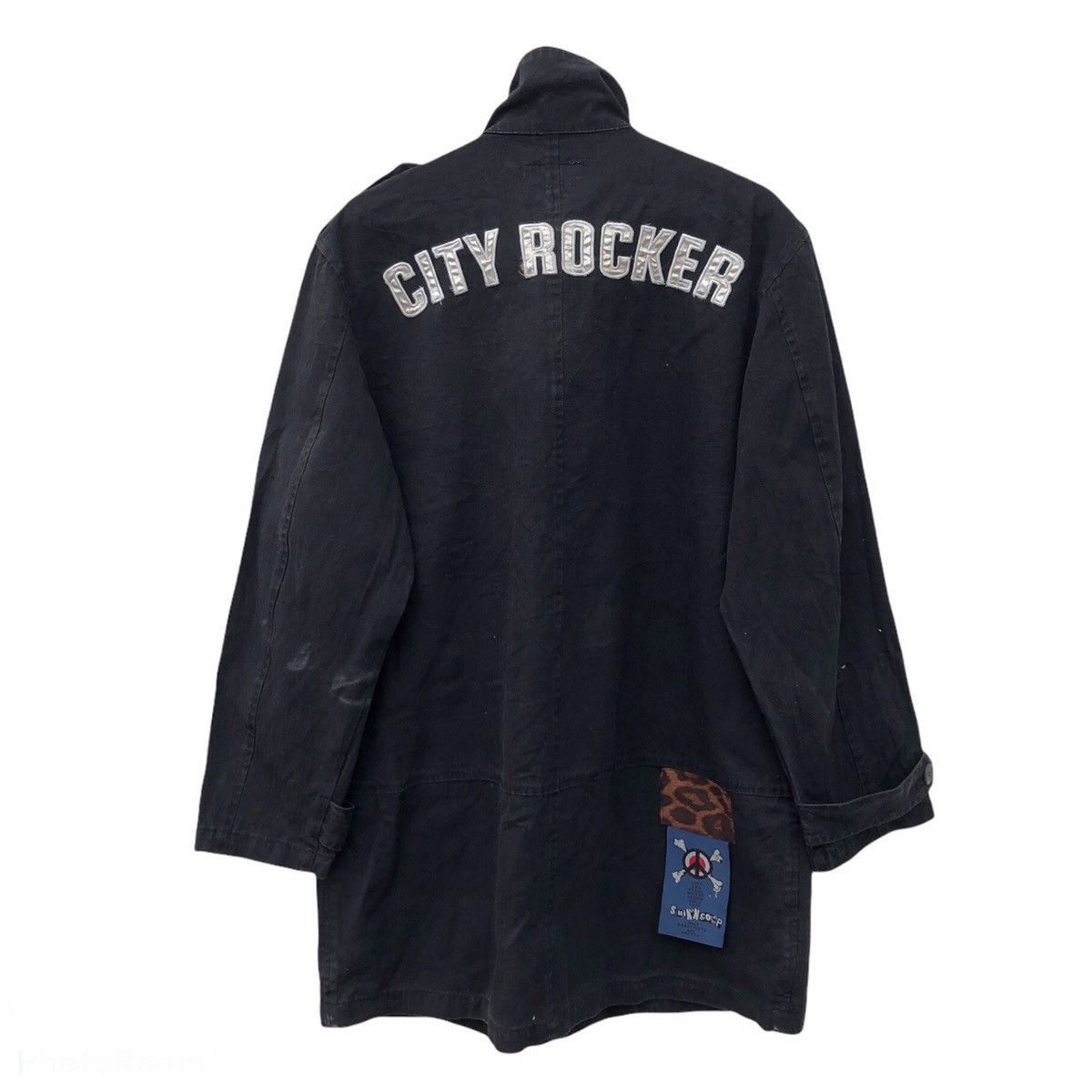 Japanese Brand PUNK STYLE SHINN COMP PARACHUTE JACKET CITY ROCKER BIG ...