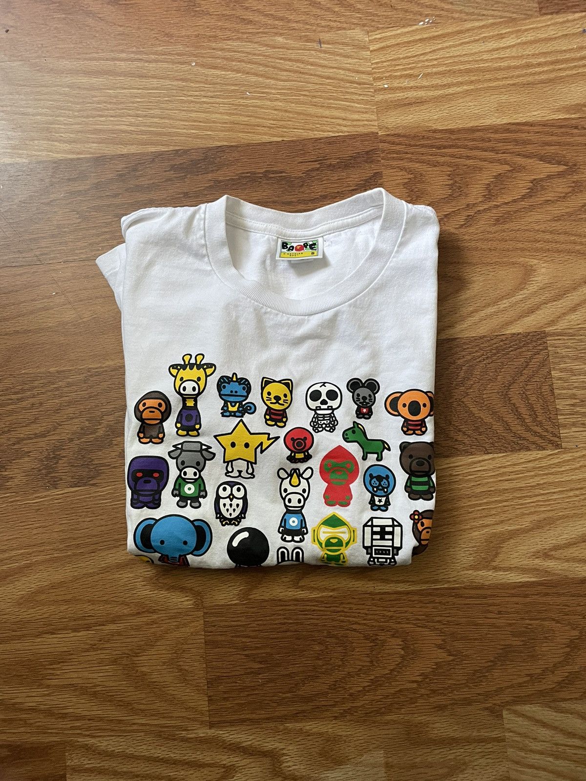 Bape Bape A-Z Animals Tee | Grailed