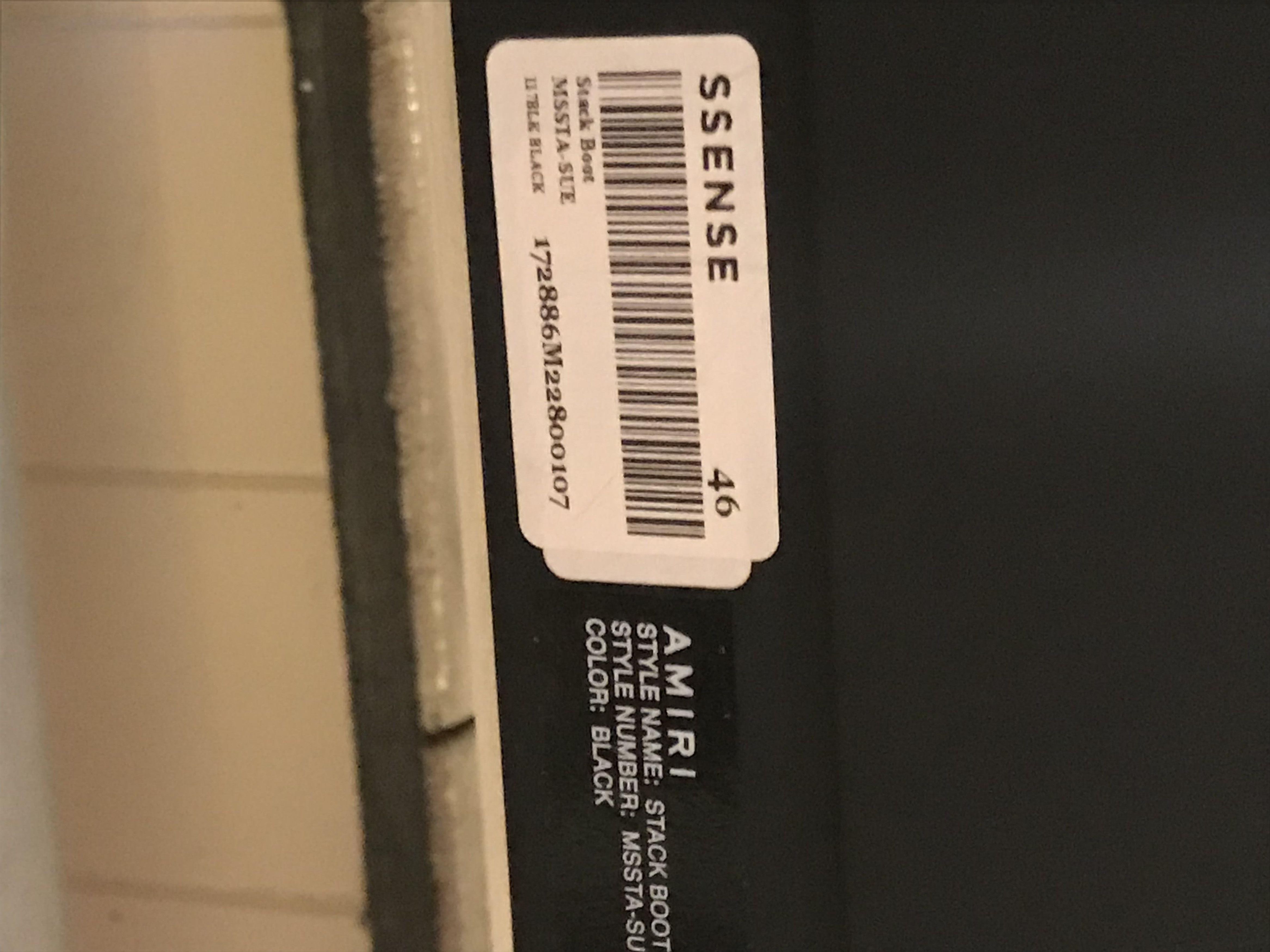 Amiri Amiri Stack Boot | Grailed