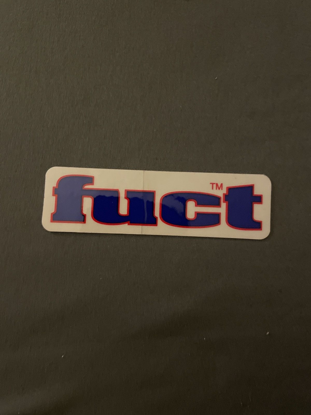 Fuct Fuct logo sticker | Grailed