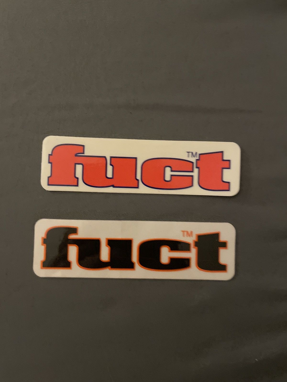 FUCT Fuct logo stickers | Grailed