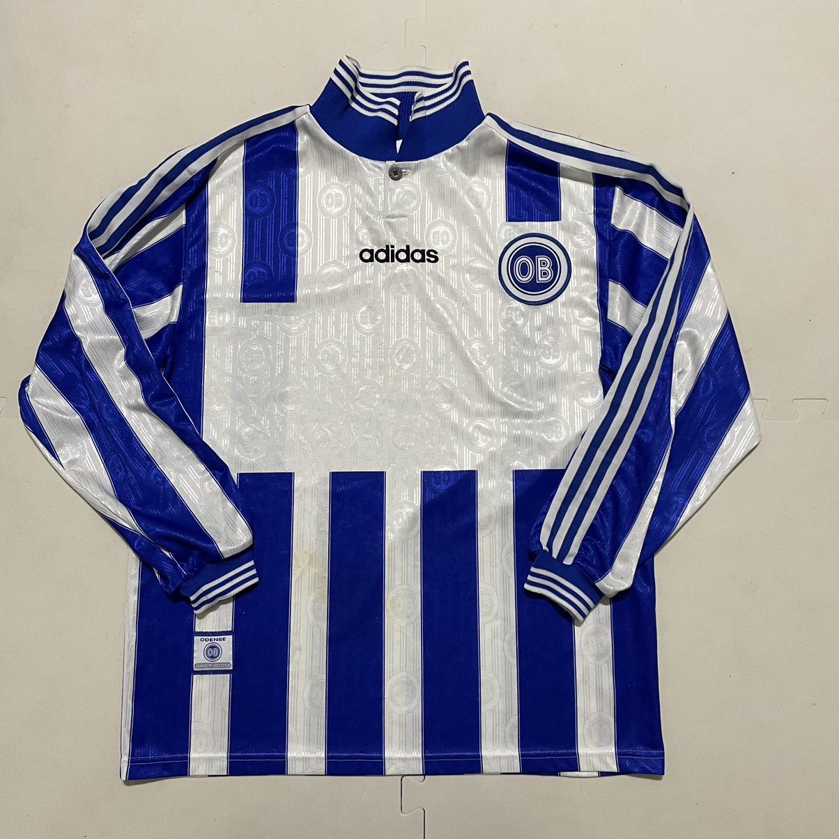 Adidas × Vintage Odense Boldklub OB Vintage Adidas Jersey Home Shirt ...