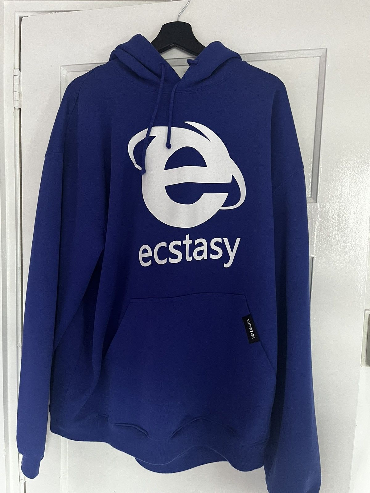Vetements Vetements Ecstasy “Internet Explorer” Hoodie | Grailed