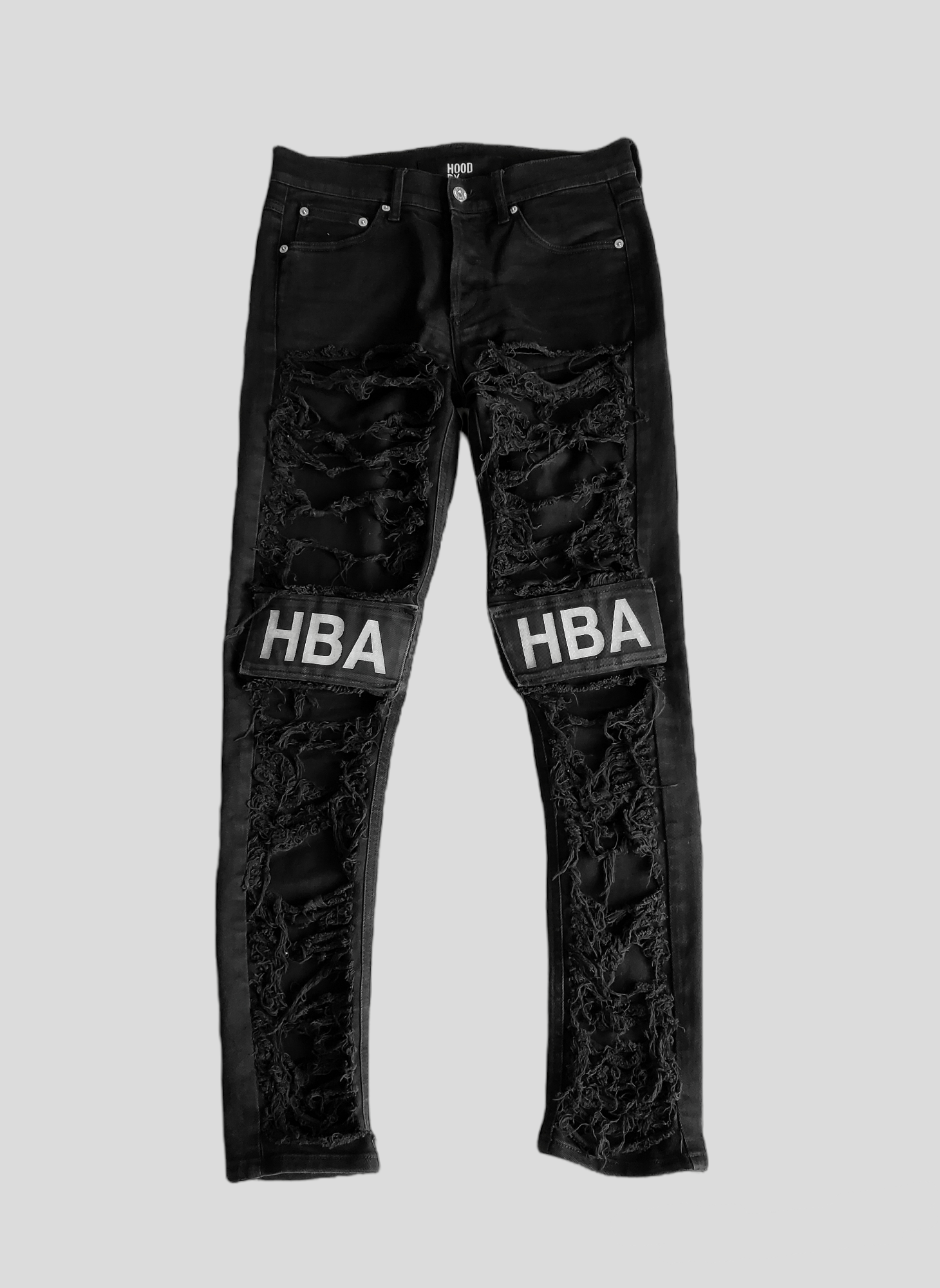 Hood By Air HBA $650 Shredded Jeans | Grailed