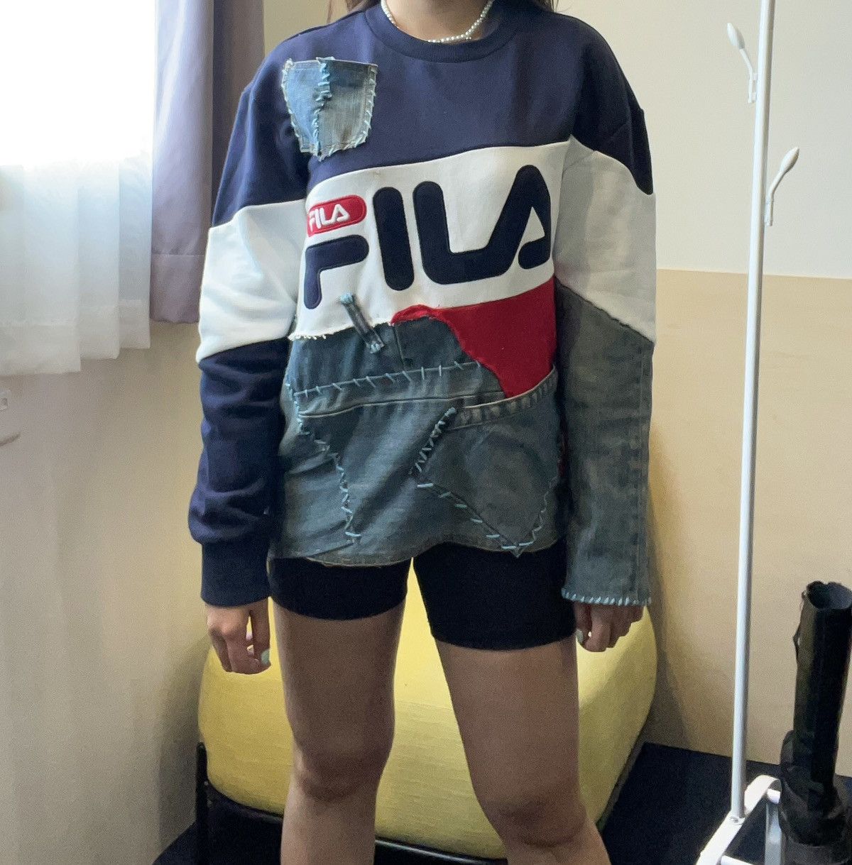 Fila × Uniqlo Rework Fila Uniqlo Sweater | Grailed