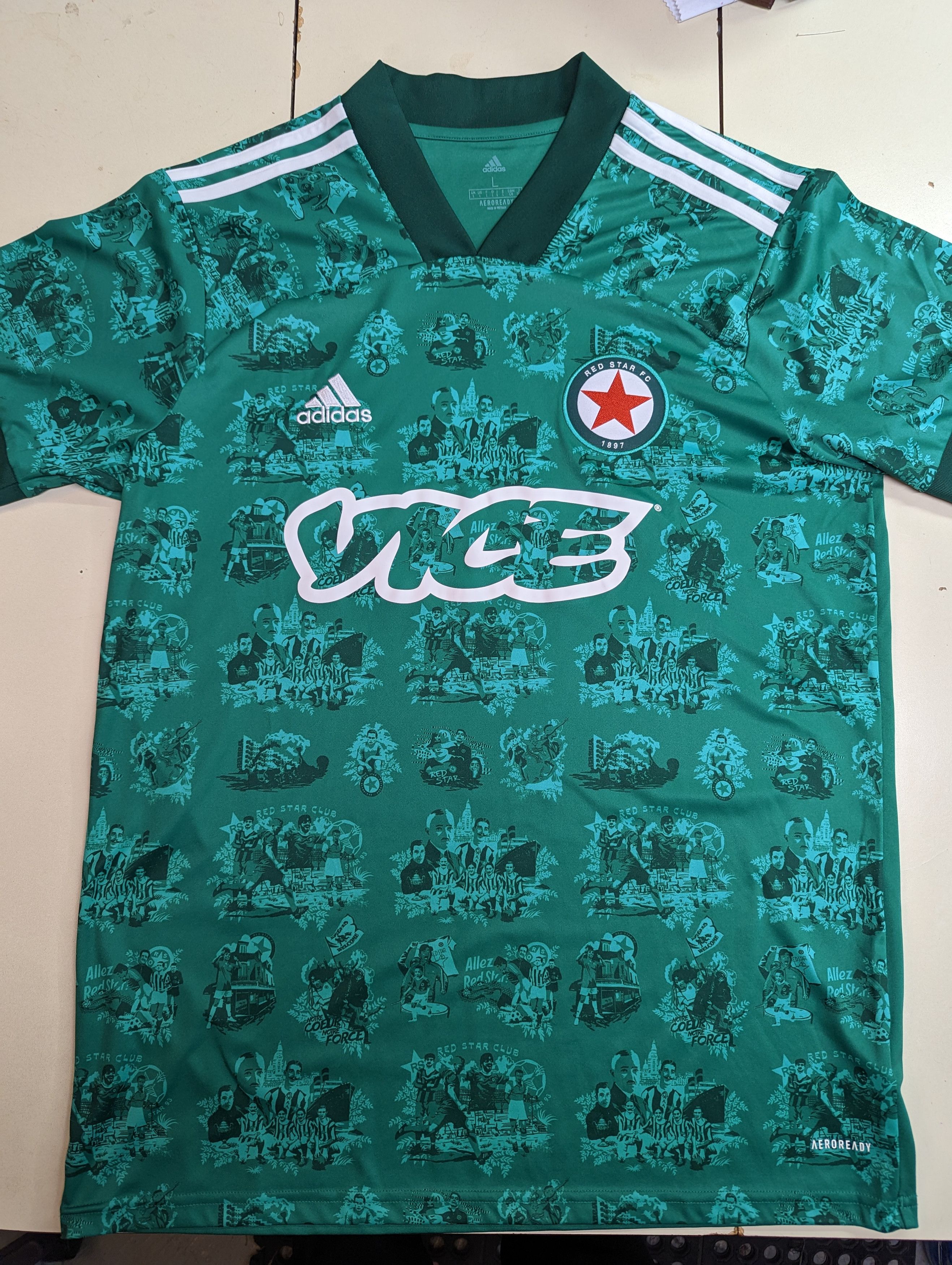 Adidas Red Star FC 2020/21 Home Jersey | Grailed