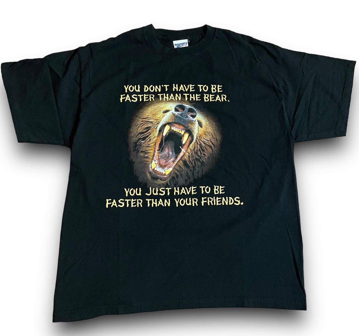 Animal Tee × Streetwear × Vintage Vintage Discovery Channel Store Puff ...