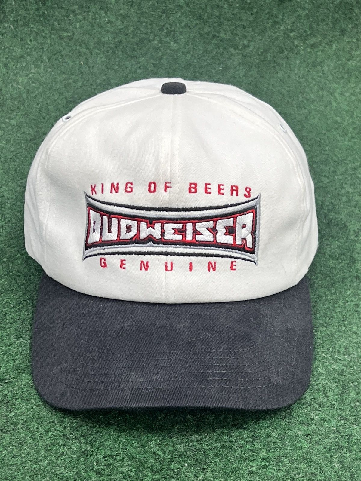 Budweiser × Snap Back × Vintage 90s Budweiser King Of Beers Snapback ...