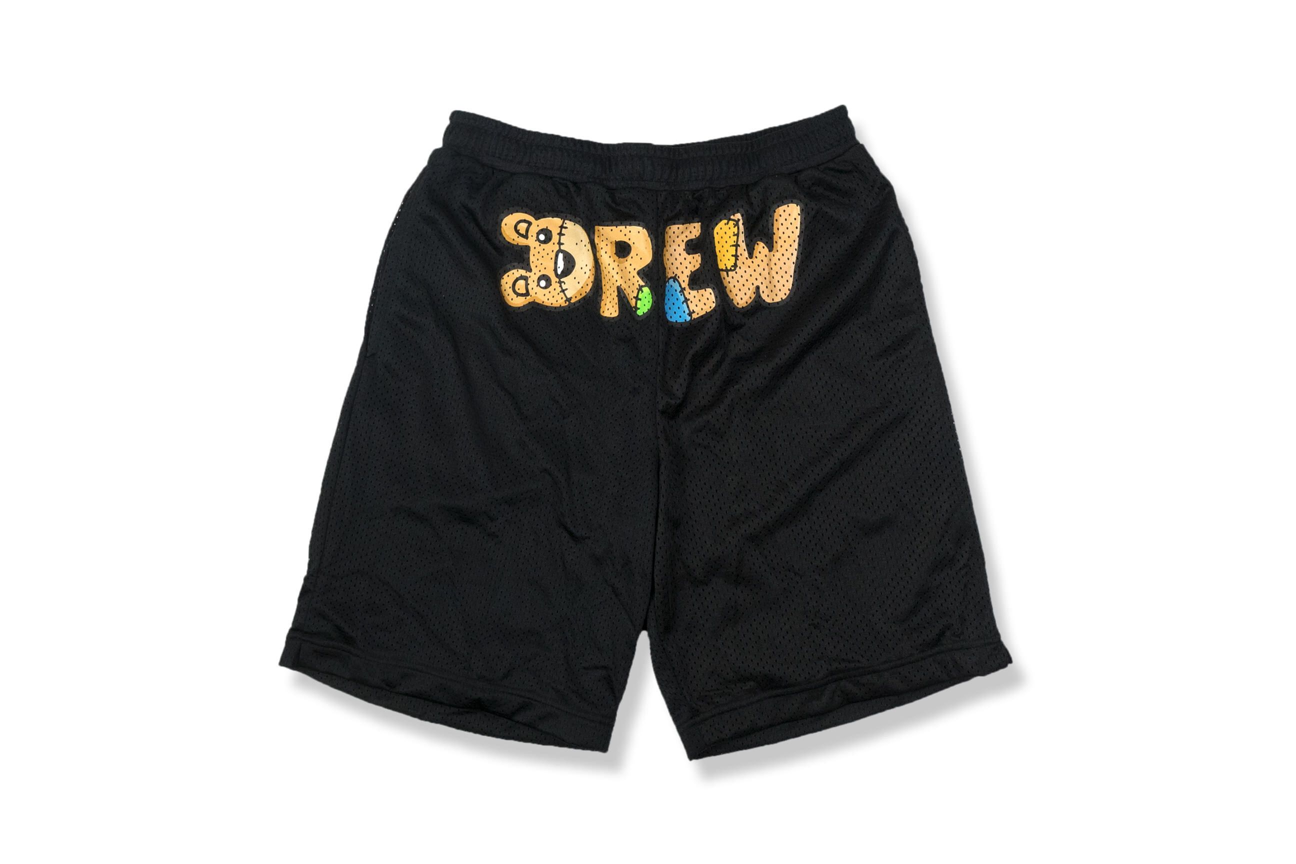 Drew House Drew House - Teddy Font Mesh Shorts - MEDIUM | Grailed