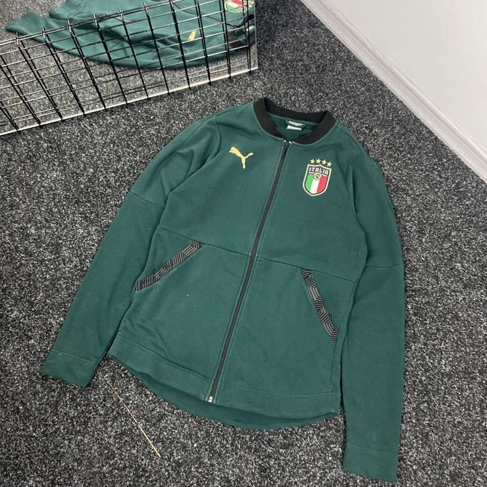 Puma Track Suit Puma Italy 🇮🇹 Jacket Training Soccer Football Y2k | Grailed