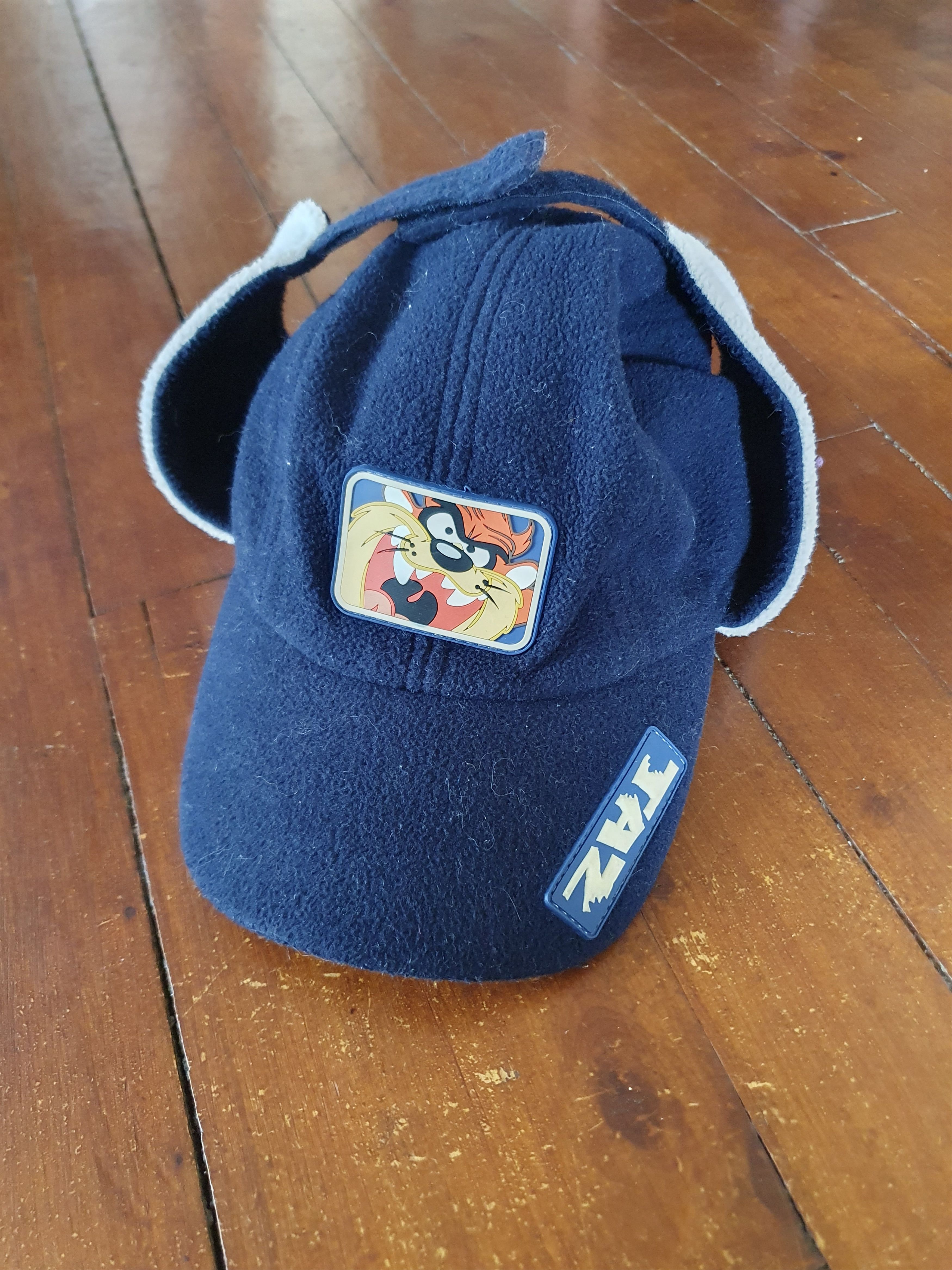 Streetwear Taz Tasmanian Devil Warner Bros Flaped Ear Fleece hat | Grailed