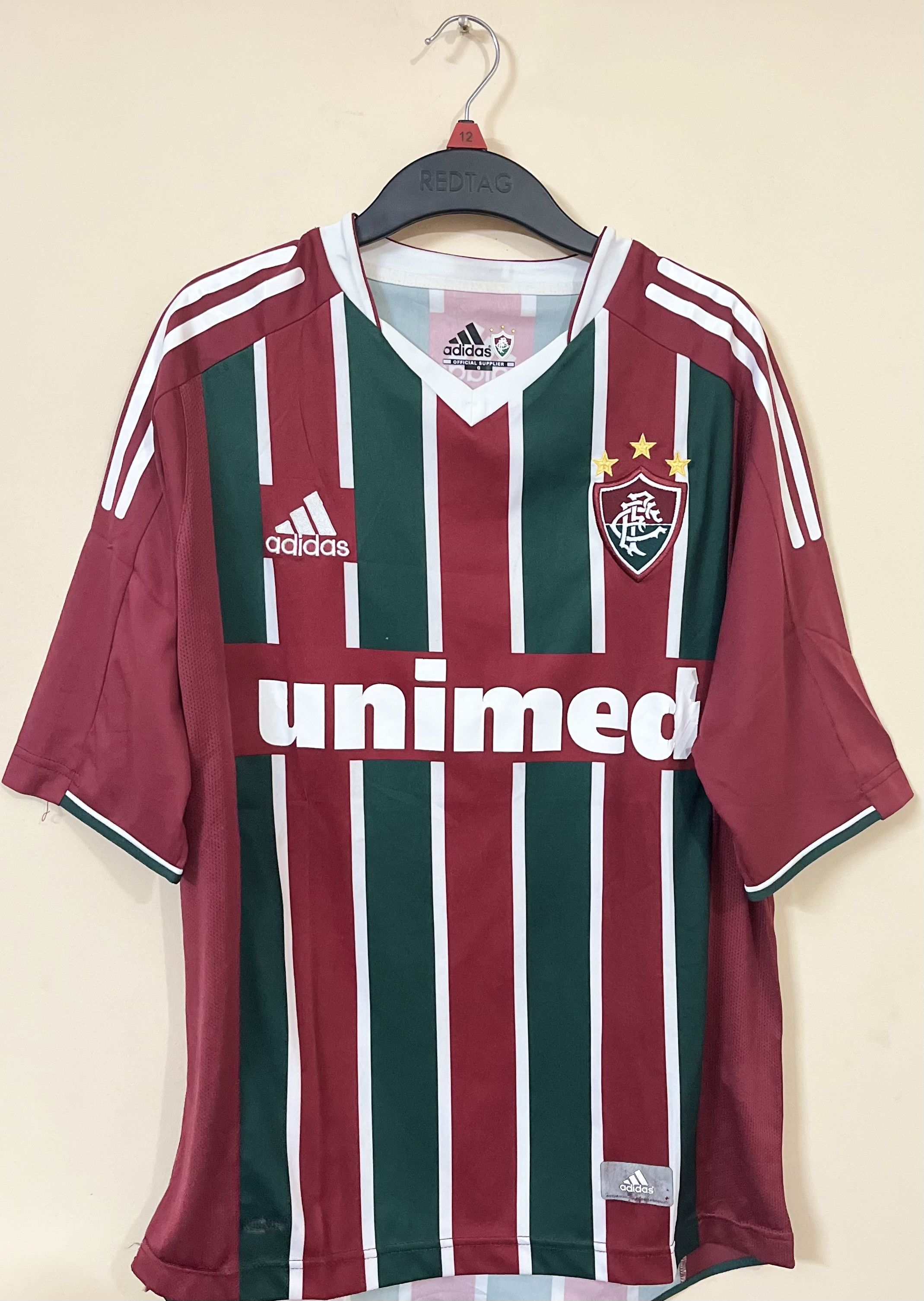 Adidas × Soccer Jersey × Vintage Fluminense 2003 #9 | Grailed