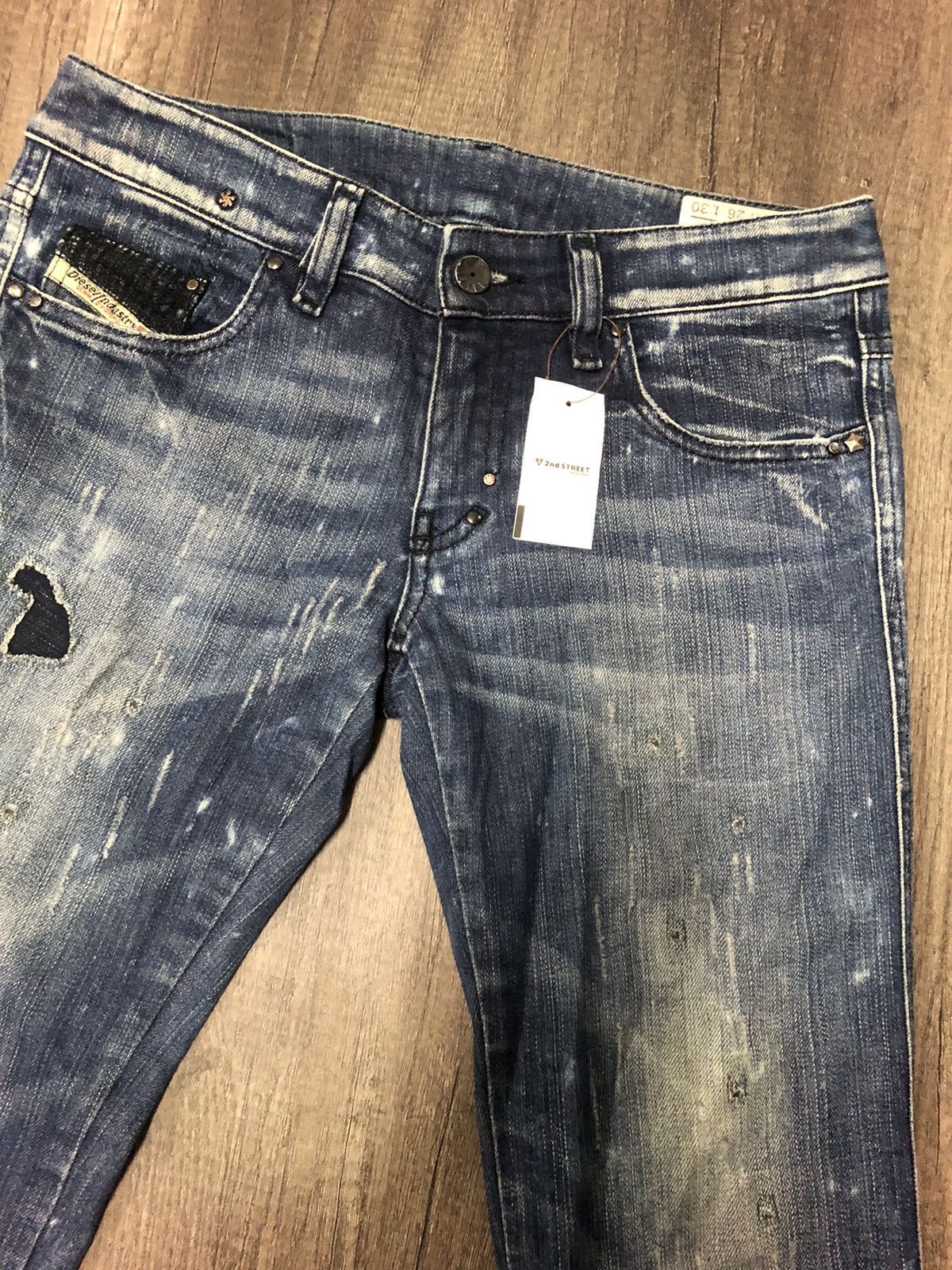 Diesel × Streetwear × Vintage DIESEL LHELA x diesel Industry DENIM ...