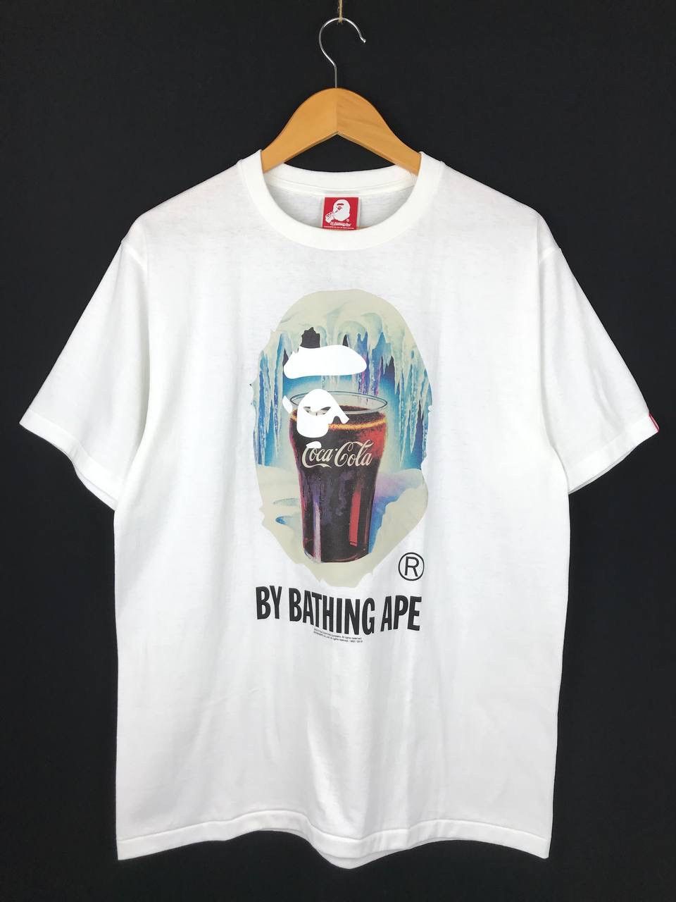Bape × Coca Cola A Bathing Ape Bape x Coca Cola Big Logo Tee | Grailed