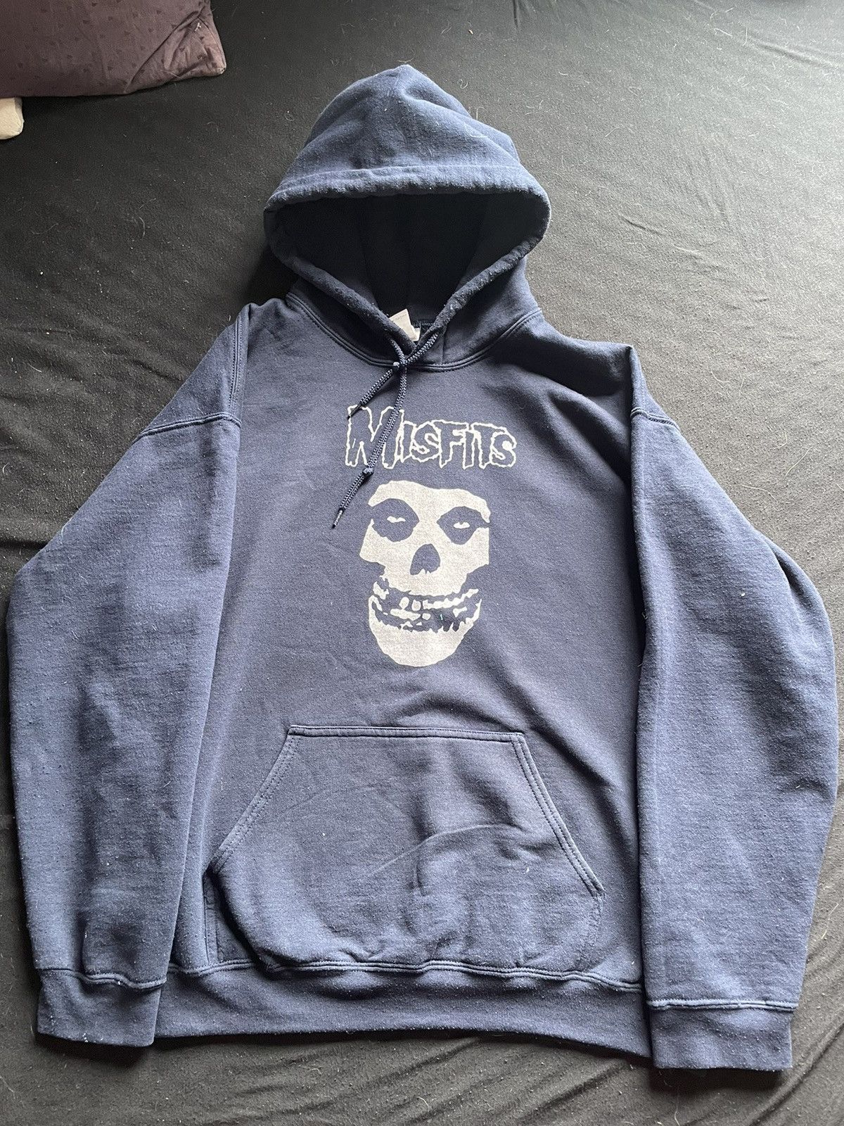 Vintage Misfits “Fiend Skull” Classic Logo Hoodie | Grailed