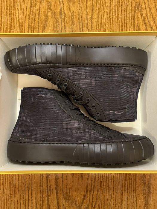 Fendi Fendi Force Monogram High-Top Sneaker | Grailed