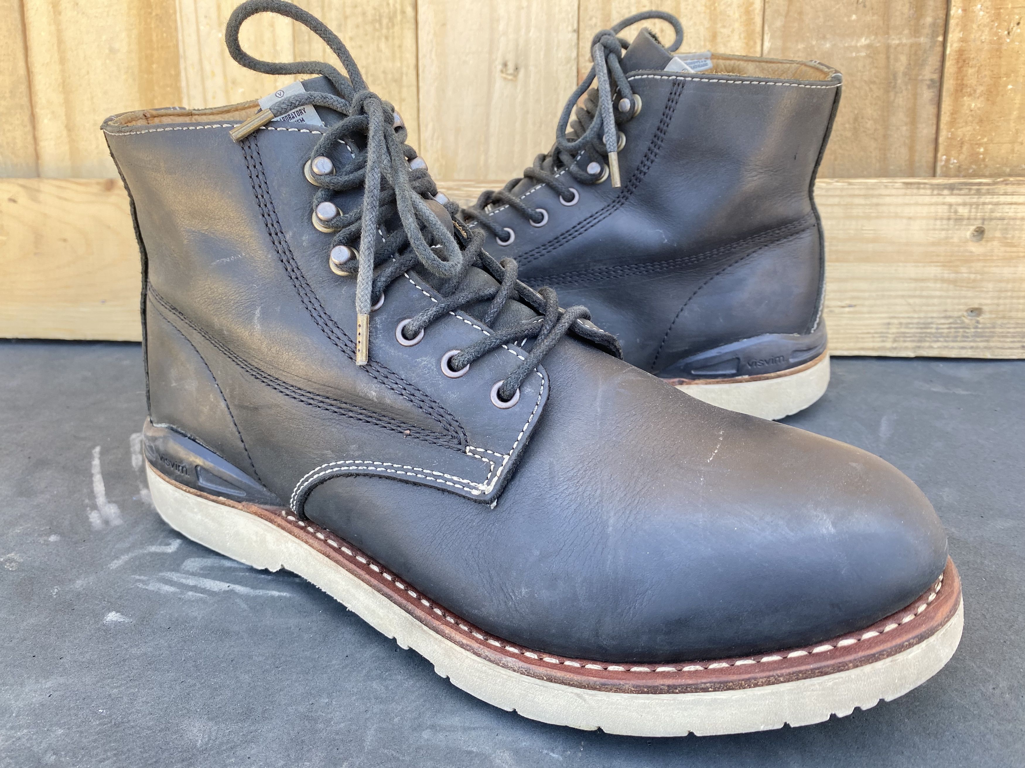 Visvim VisVim Men's Black Virgil Folk Boots | Grailed