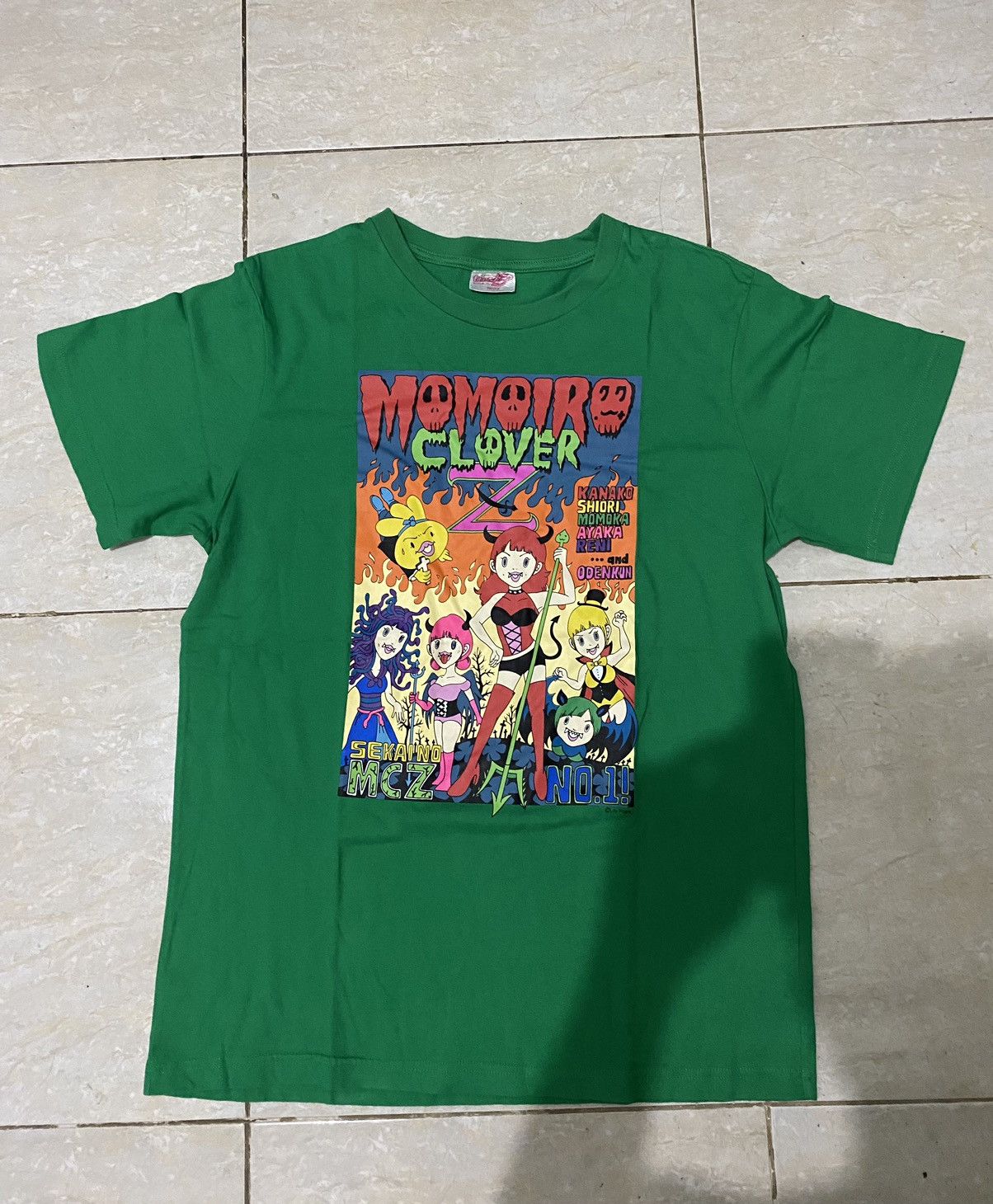 Band Tees × Japanese Brand × Vintage Momoiro Clover Z No.1 Merchandise ...