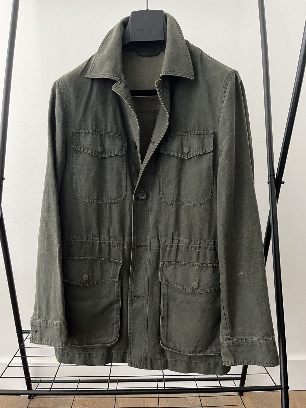 Suitsupply Field Jacket cotton/linen | Grailed
