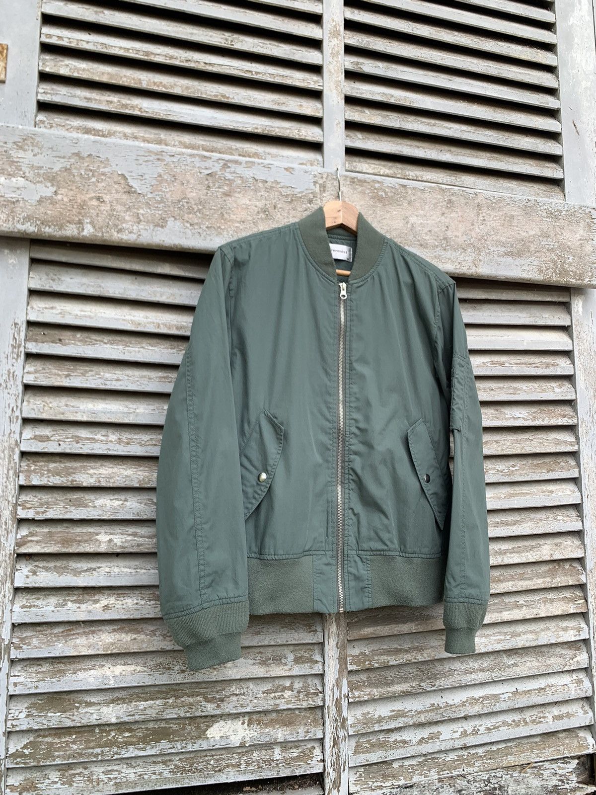 Japanese Brand 👹GLENMIST GREEN BOMBER JACKET | Grailed