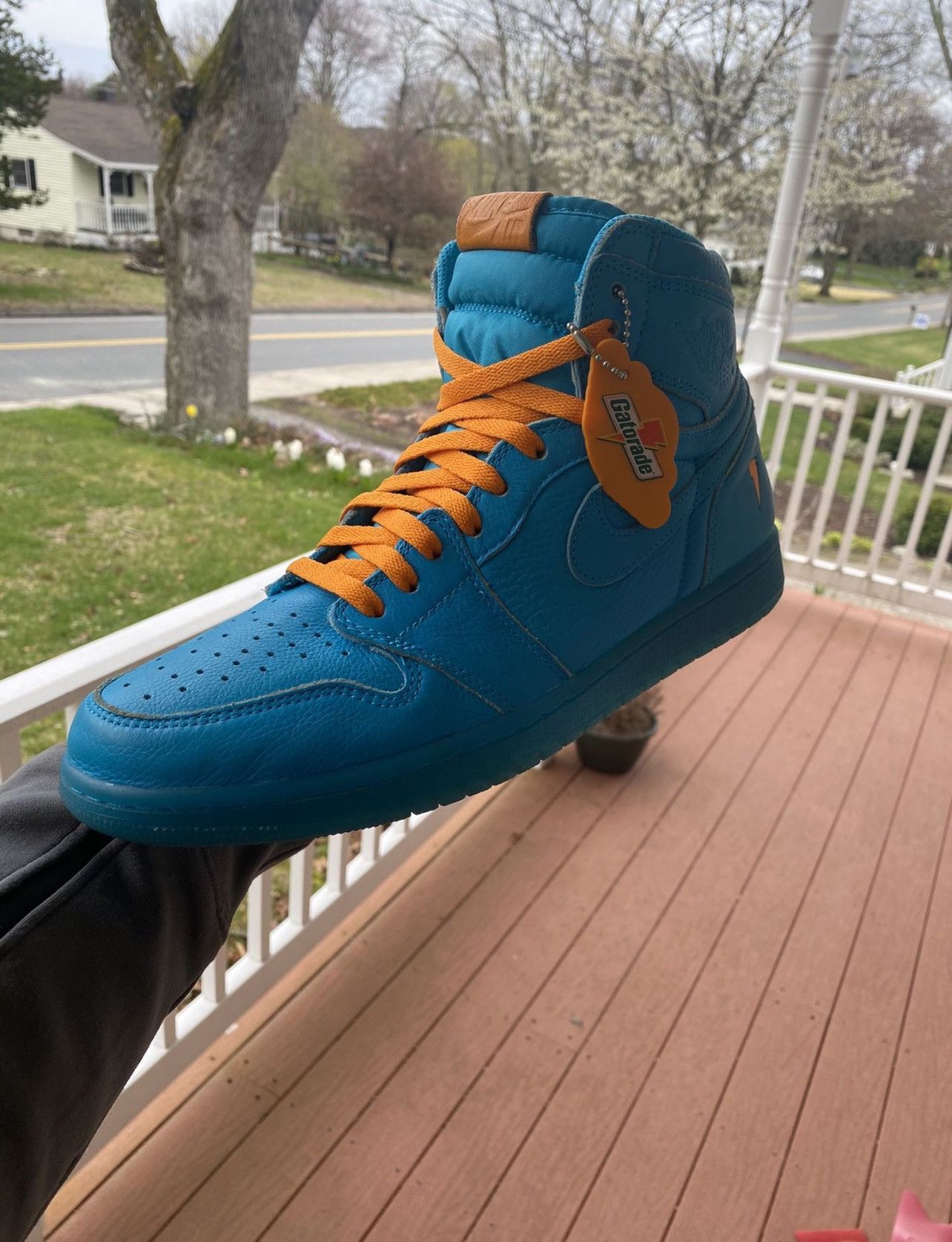 Jordan Brand Air Jordan 1 Gatorade “Blue Lagoon” | Grailed