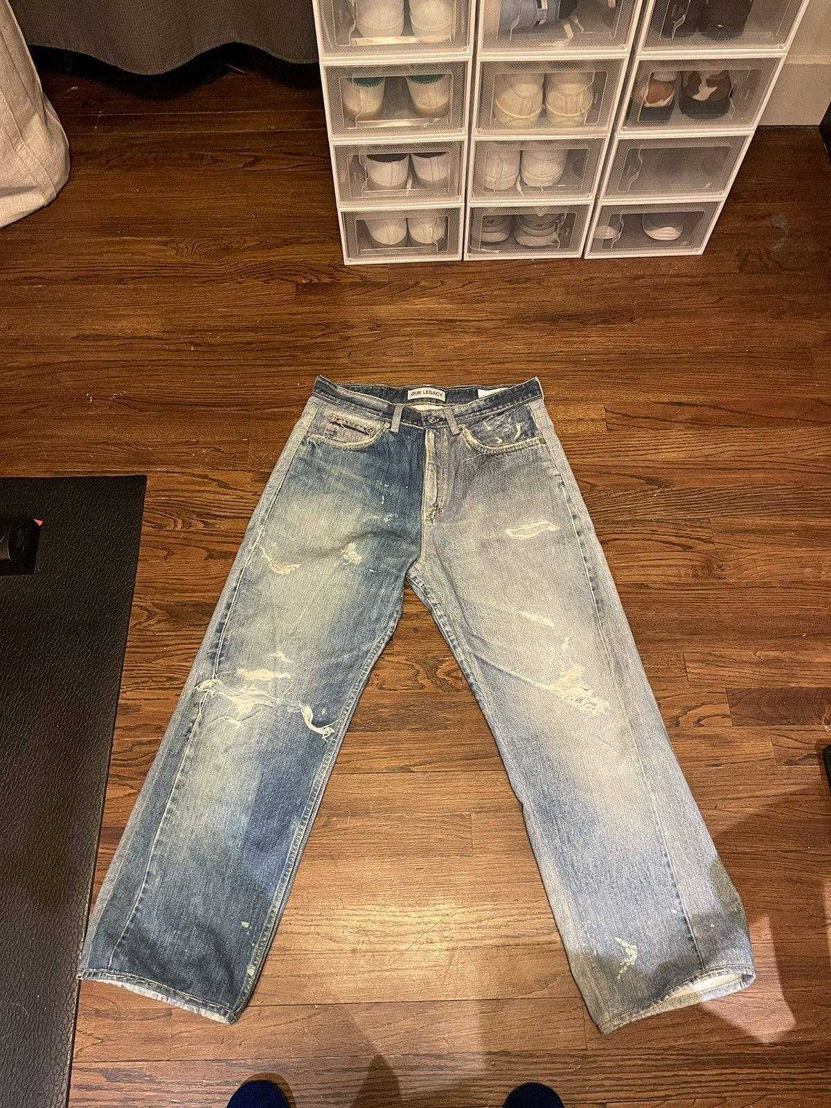 Our Legacy Digital Denim Print THIRD CUT | Grailed