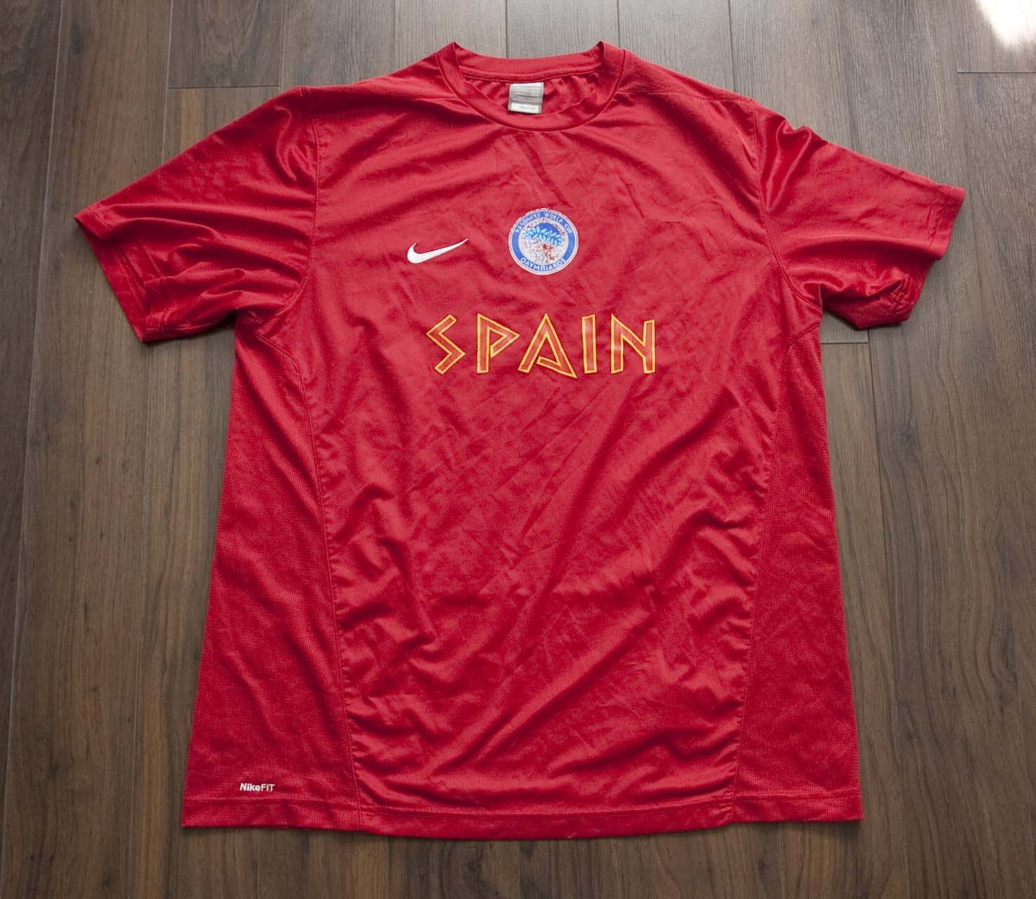 Nike Spain Nike Soccer Vtg Jersey Danoners World Cup Size XL | Grailed