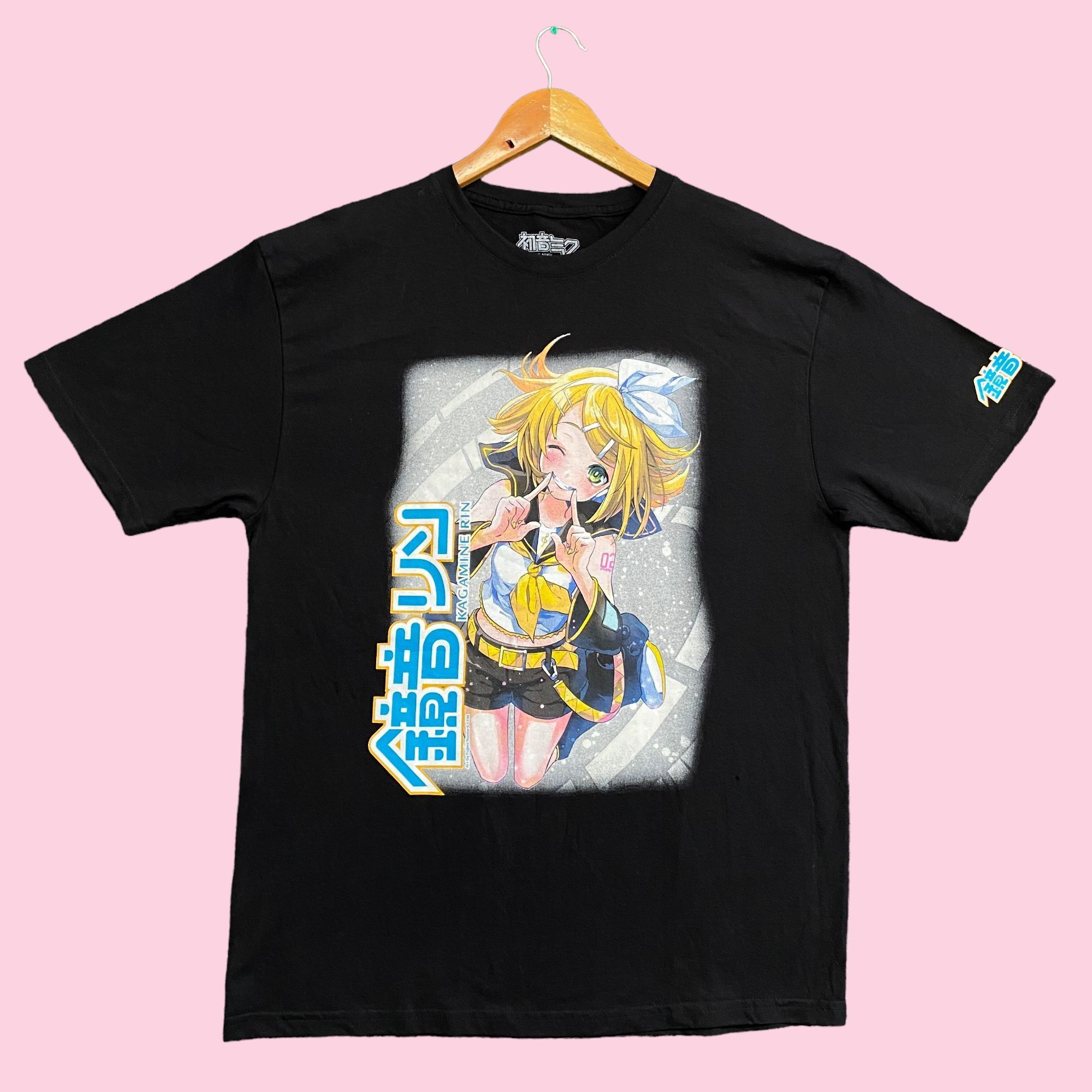 Cartoon Network × Streetwear Kagamine Rin Vocaloid Anime Poster Tee L ...
