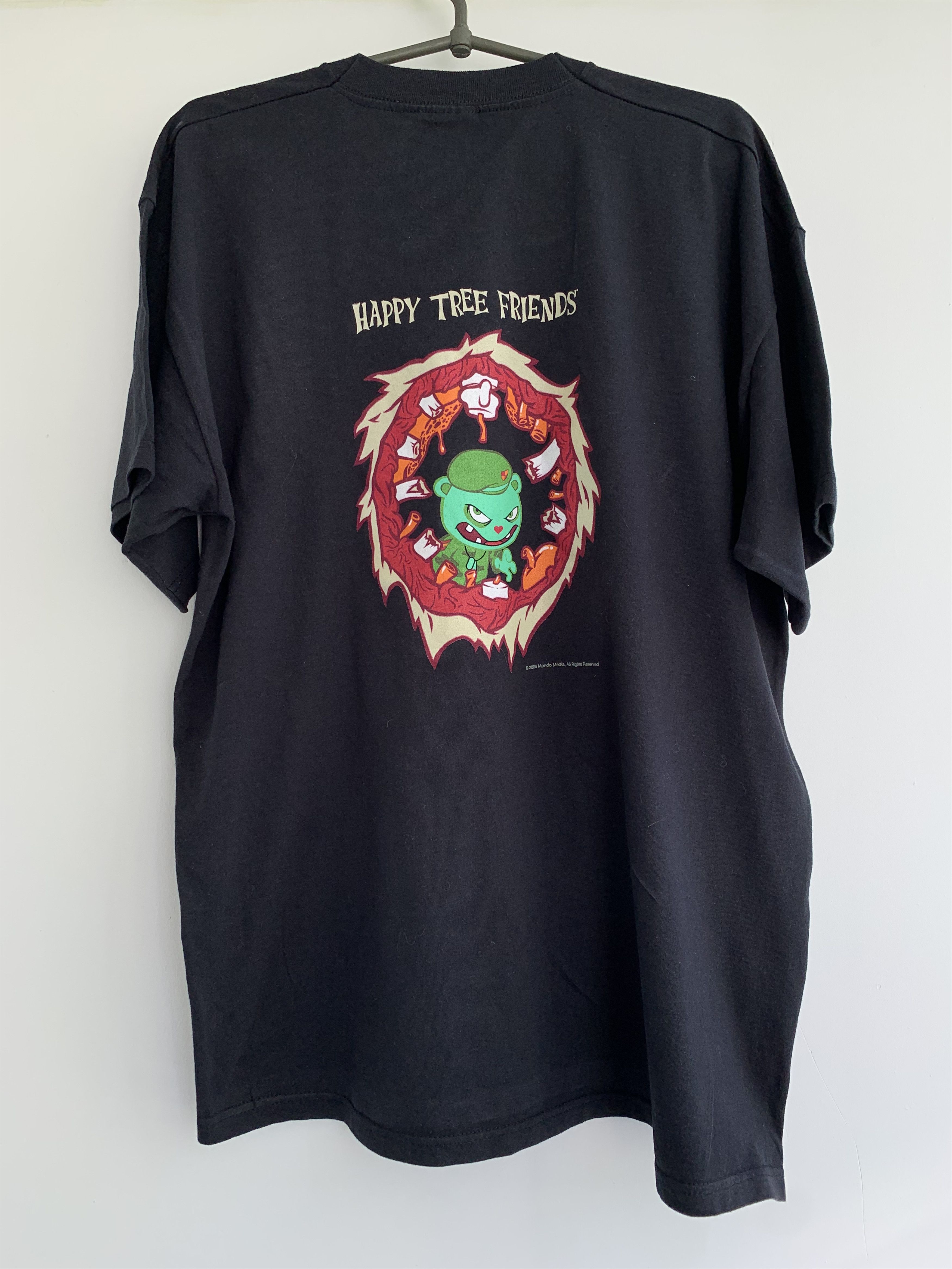 HippyTree × Vintage Vintage 2004 Happy Tree Friends t-shirt Flippy ...