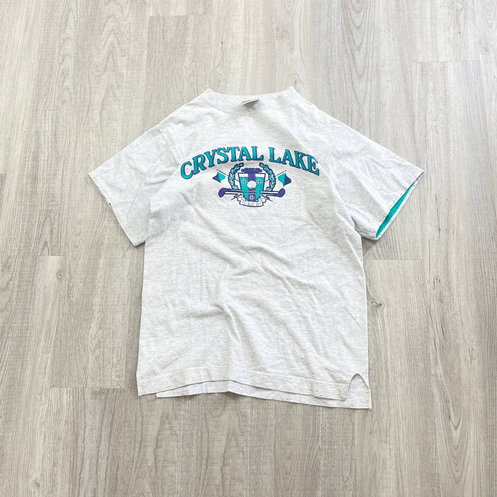 Vintage VINTAGE 90s Crystal Lake Golf Club Shirt | Grailed