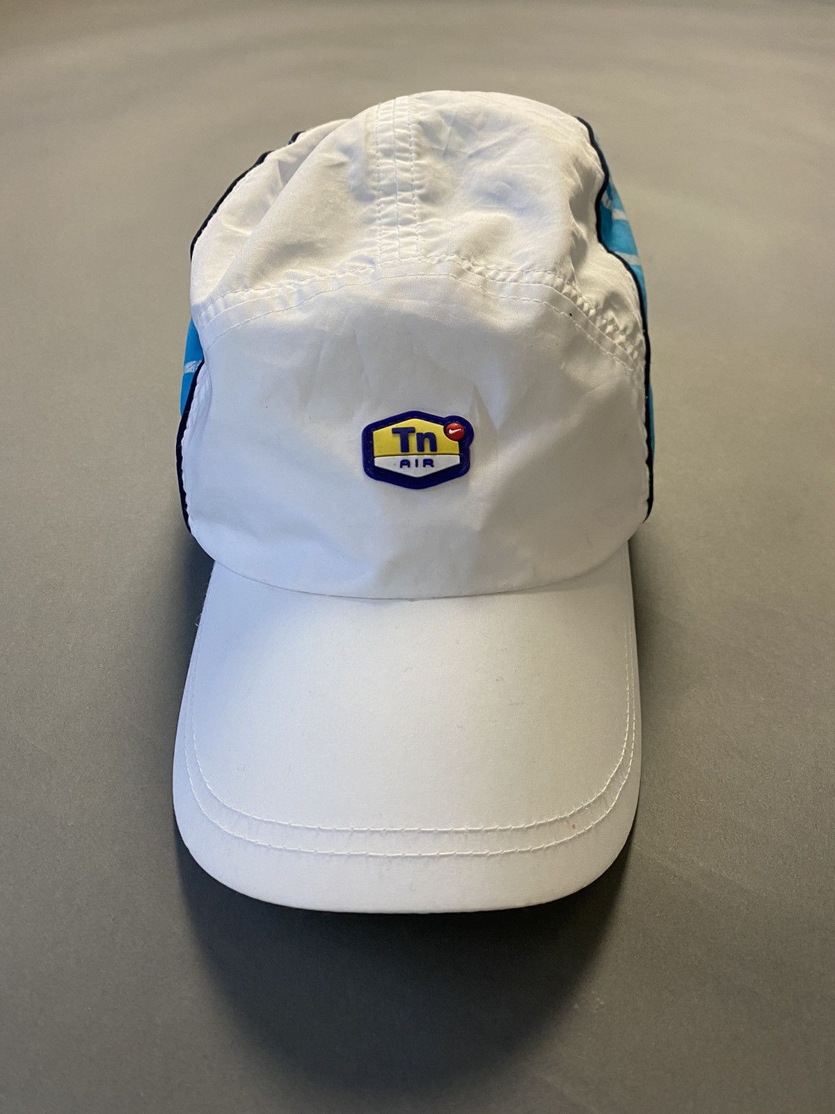 Nike × Vintage Nike TN cap vintage white tuned air 2000s | Grailed