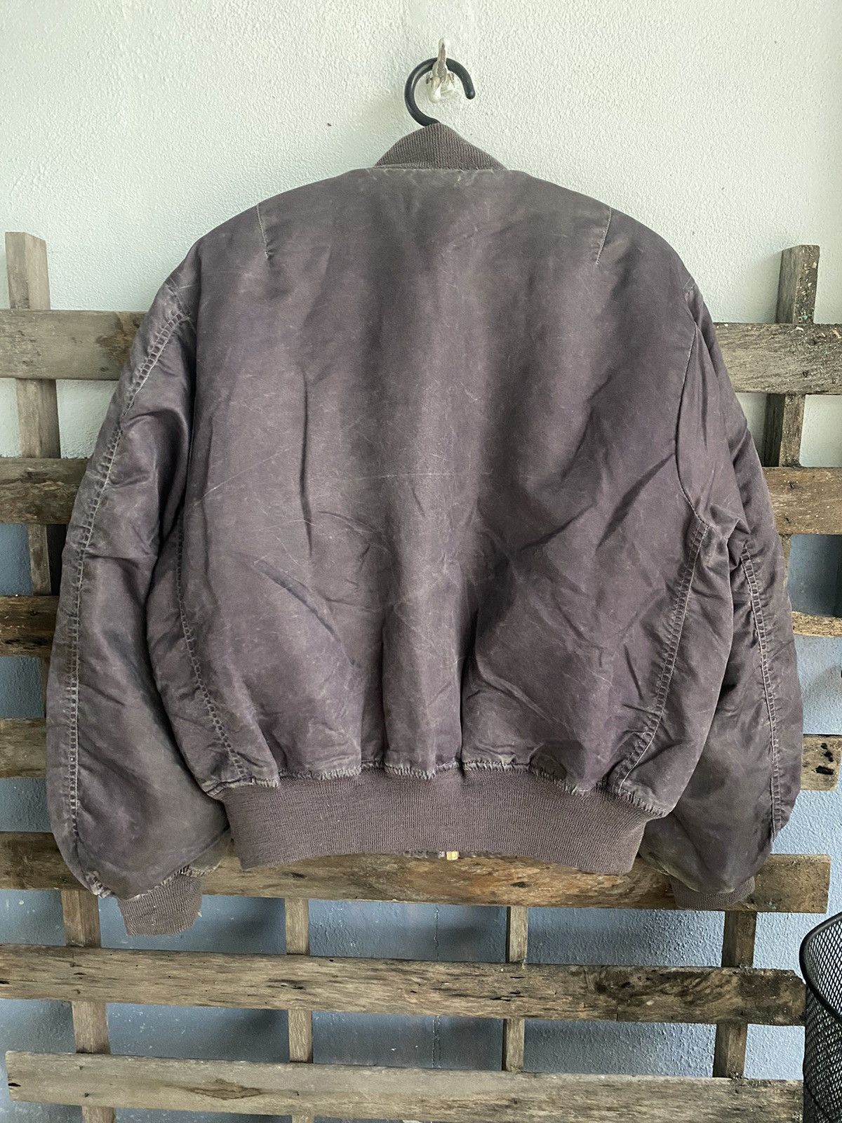 Vintage Vintage Rare Bomber Jacket Reversible Type MA-1 | Grailed