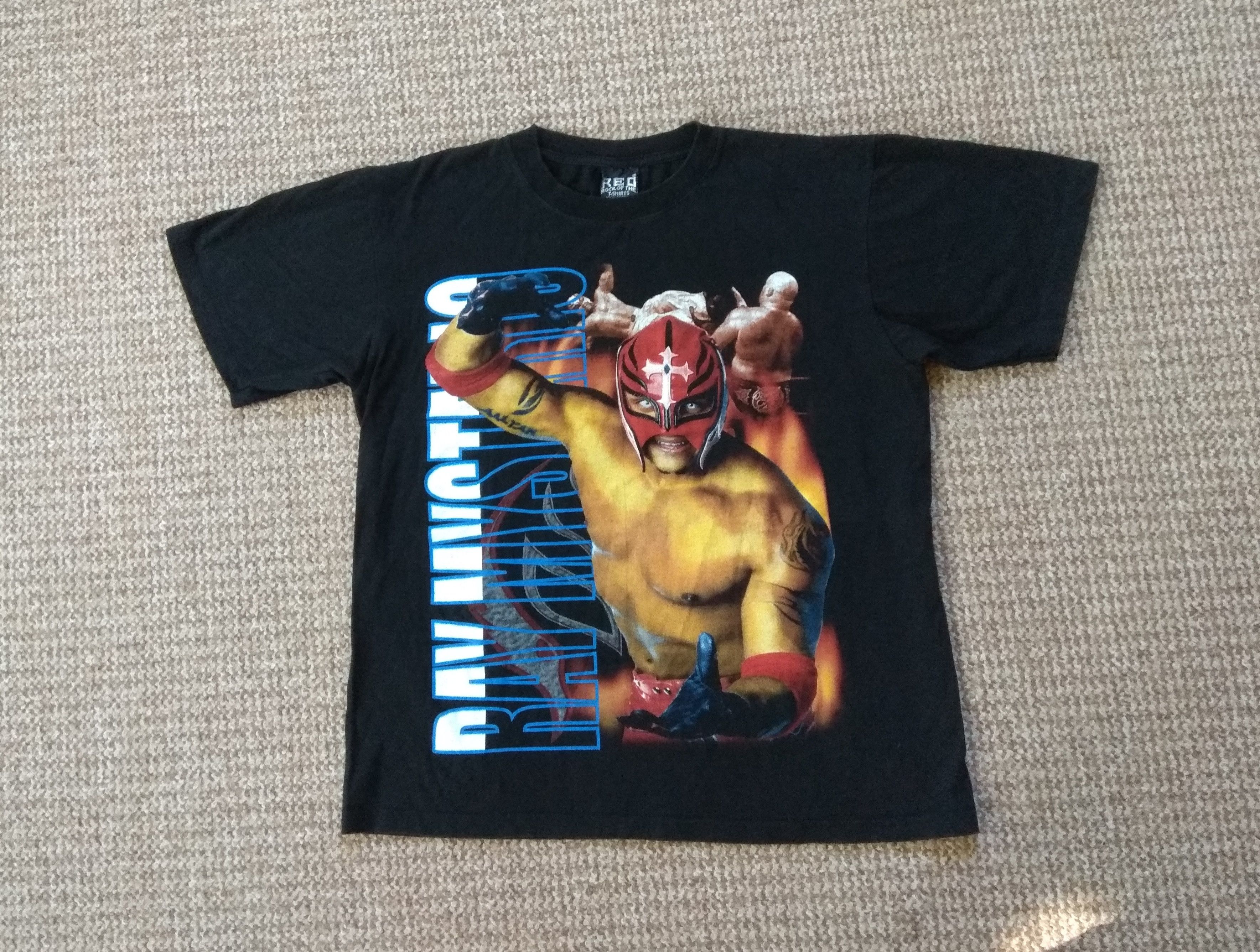 Vintage Vintage Ray Mysterio WWF WWE Wrestling Smackdown Tee T Shirt ...
