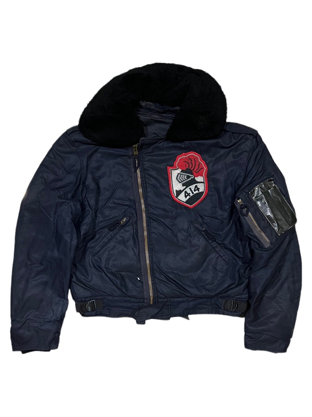 Military VERY RARE VINTAGE JACKET FLIGHT BOMBER RCAF CANADA AIR FORCE ...
