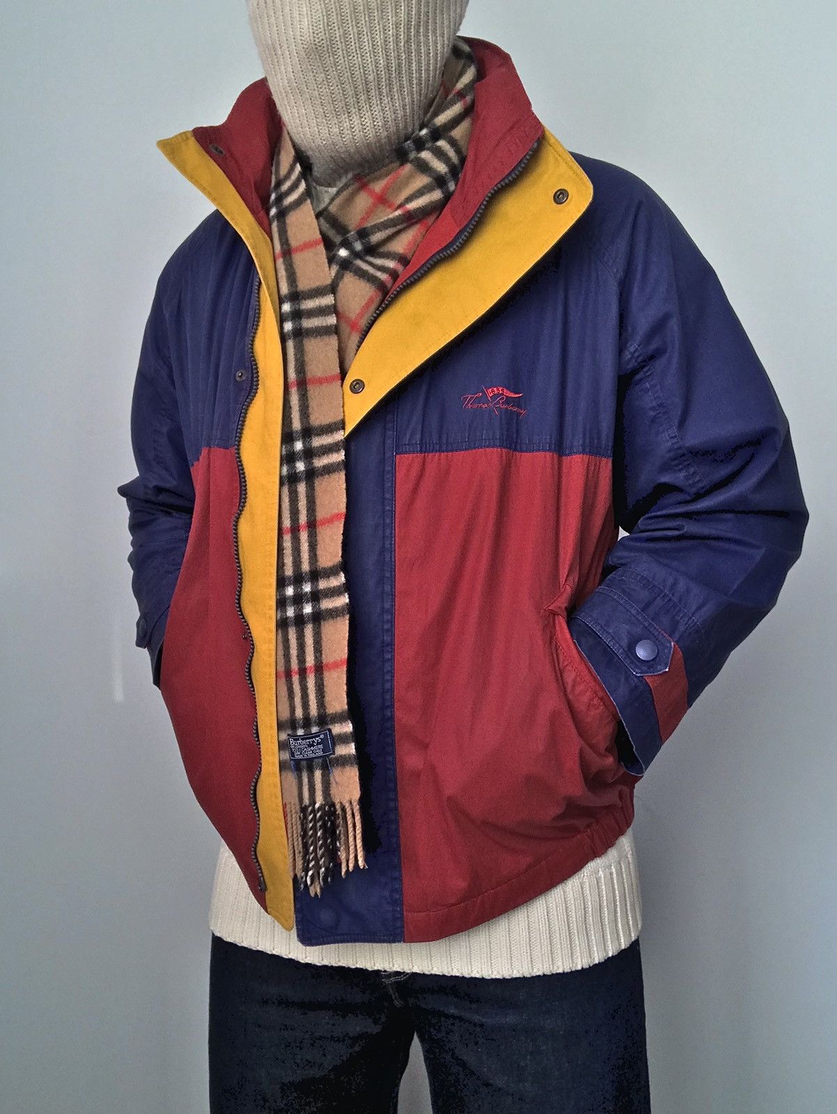 Burberry × Vintage Rare Vintage Thomas Burberry Waxed Jacket | Grailed