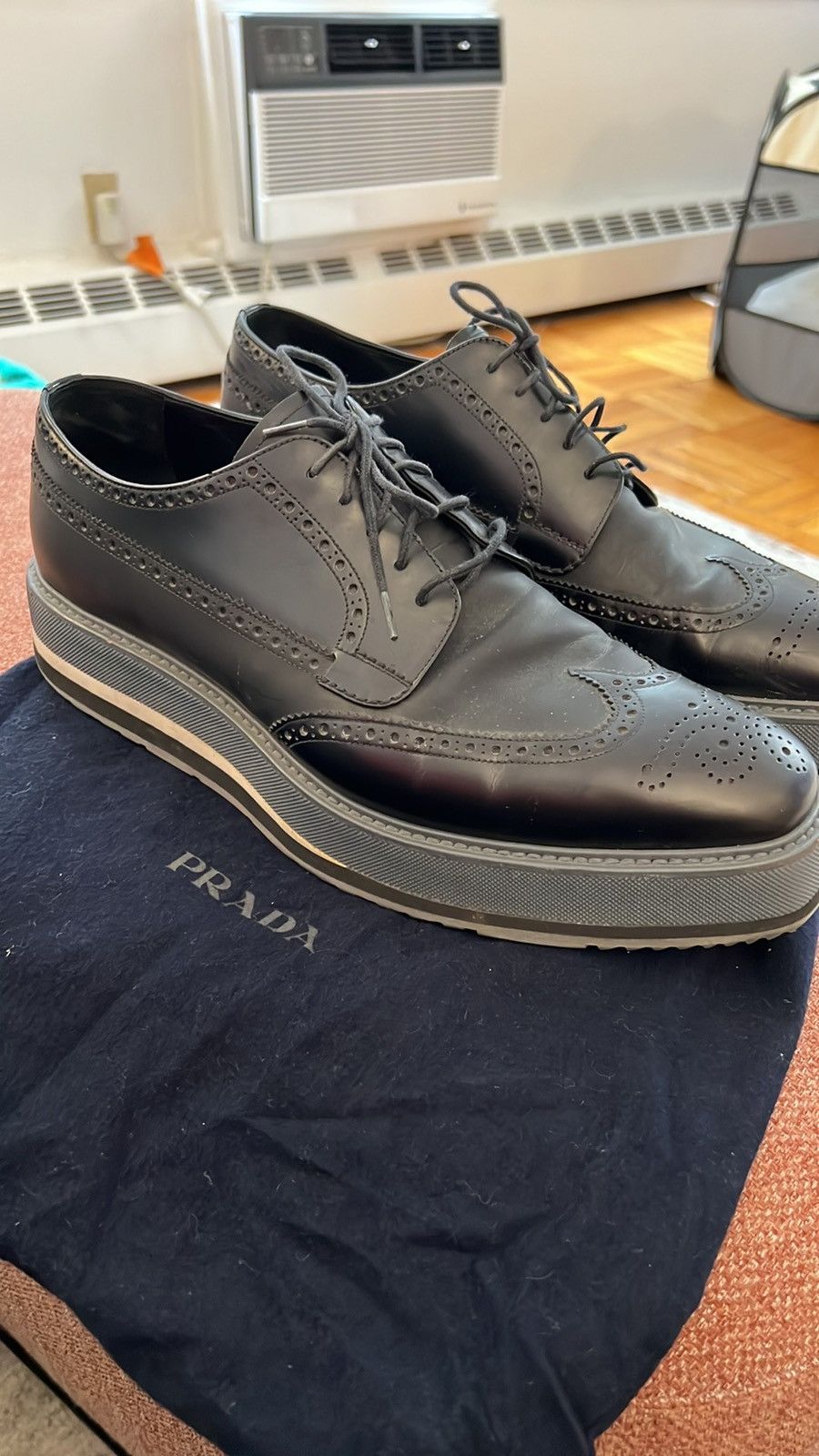 Prada Prada Creeper Platform Brogue | Grailed