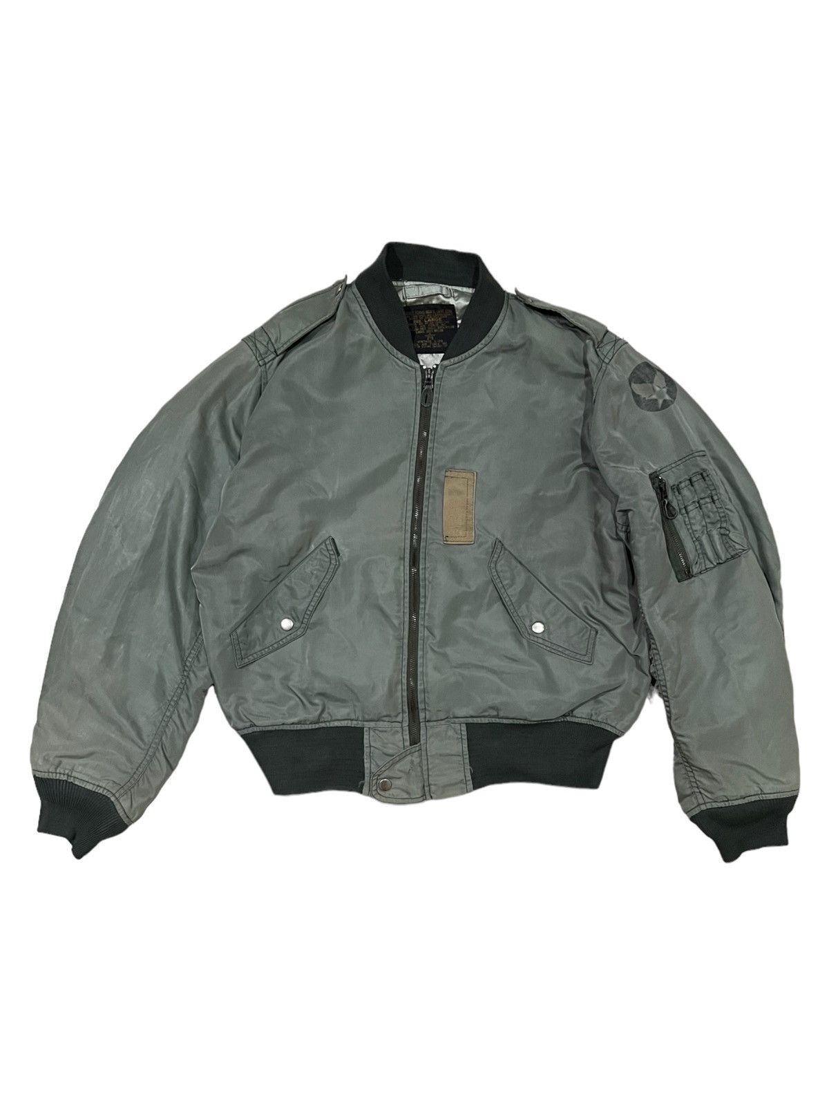 Bomber Jacket × Military × Vintage VERY RARE VINTAGE JACKET FLIGHT ...