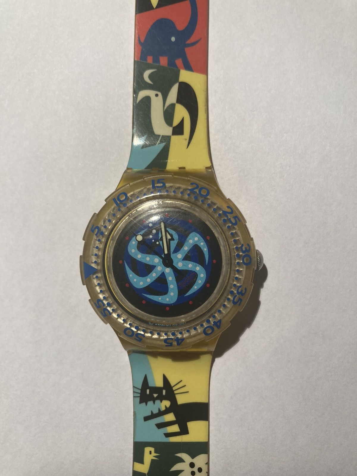 Swatch Swatch ‘Poulpe’ Octopus 1996 Scuba 200 series | Grailed