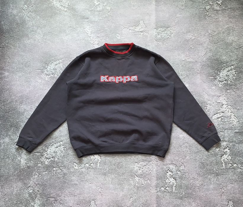 Vintage Kappa XXL vintage big logo sweatshirt sweater long sleeve | Grailed