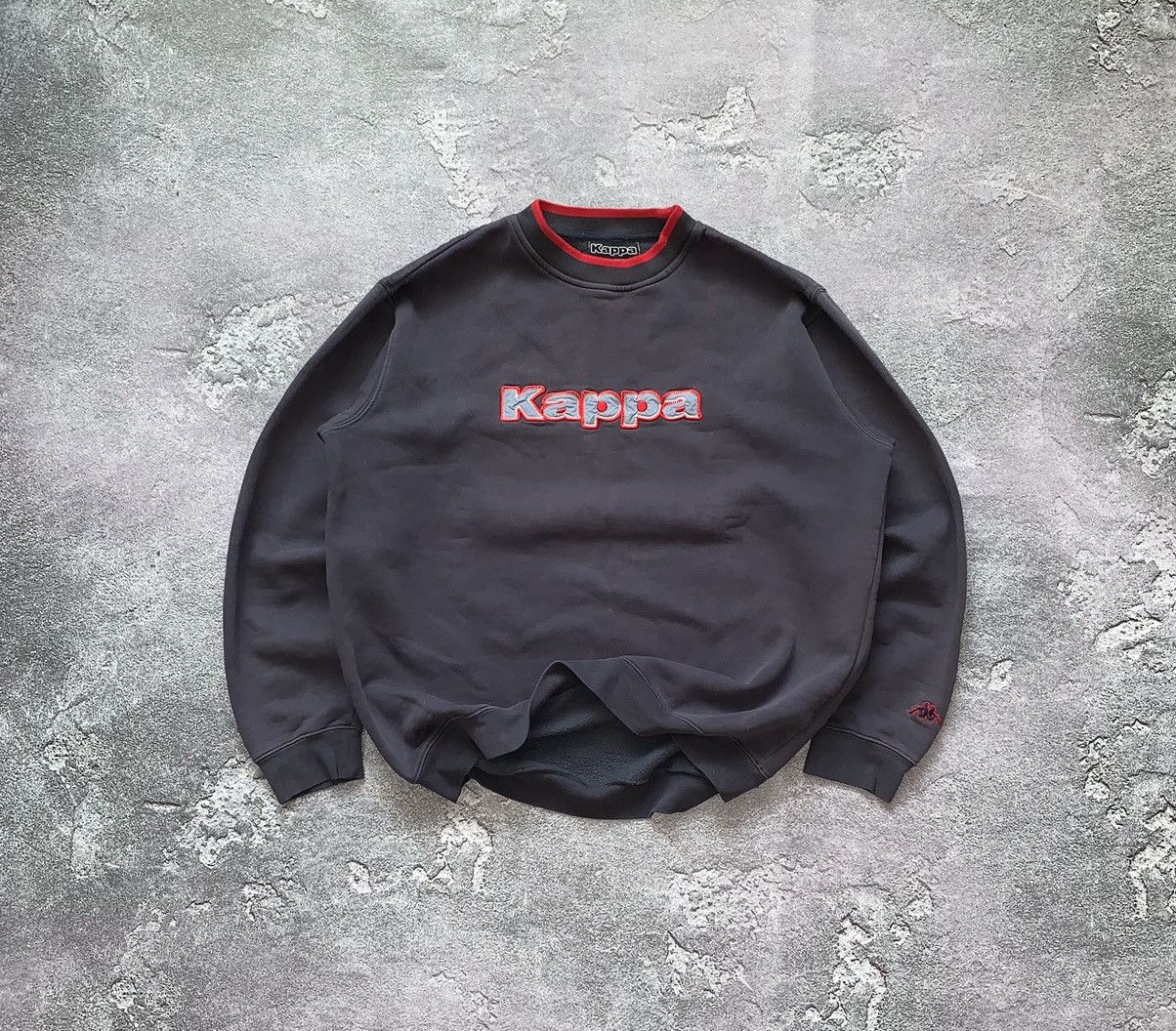 Vintage Kappa XXL vintage big logo sweatshirt sweater long sleeve | Grailed