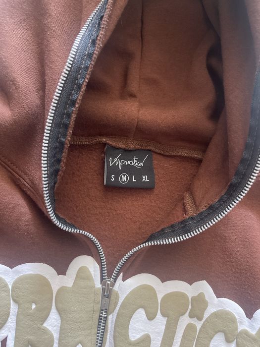 Streetwear Unpractical full zip hoodie | Grailed