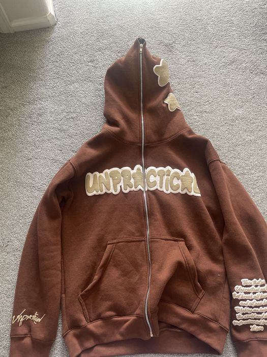 Streetwear Unpractical full zip hoodie | Grailed