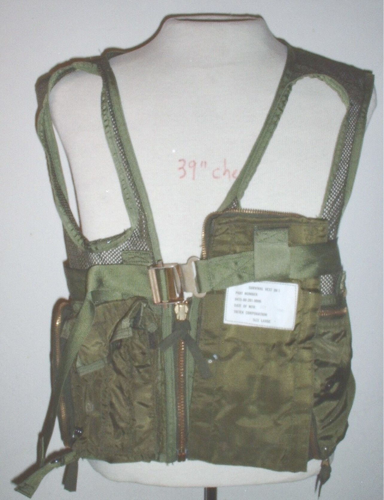 Vintage RARE USA Air Force Helicopter Pilot Vest VINTAGE | Grailed