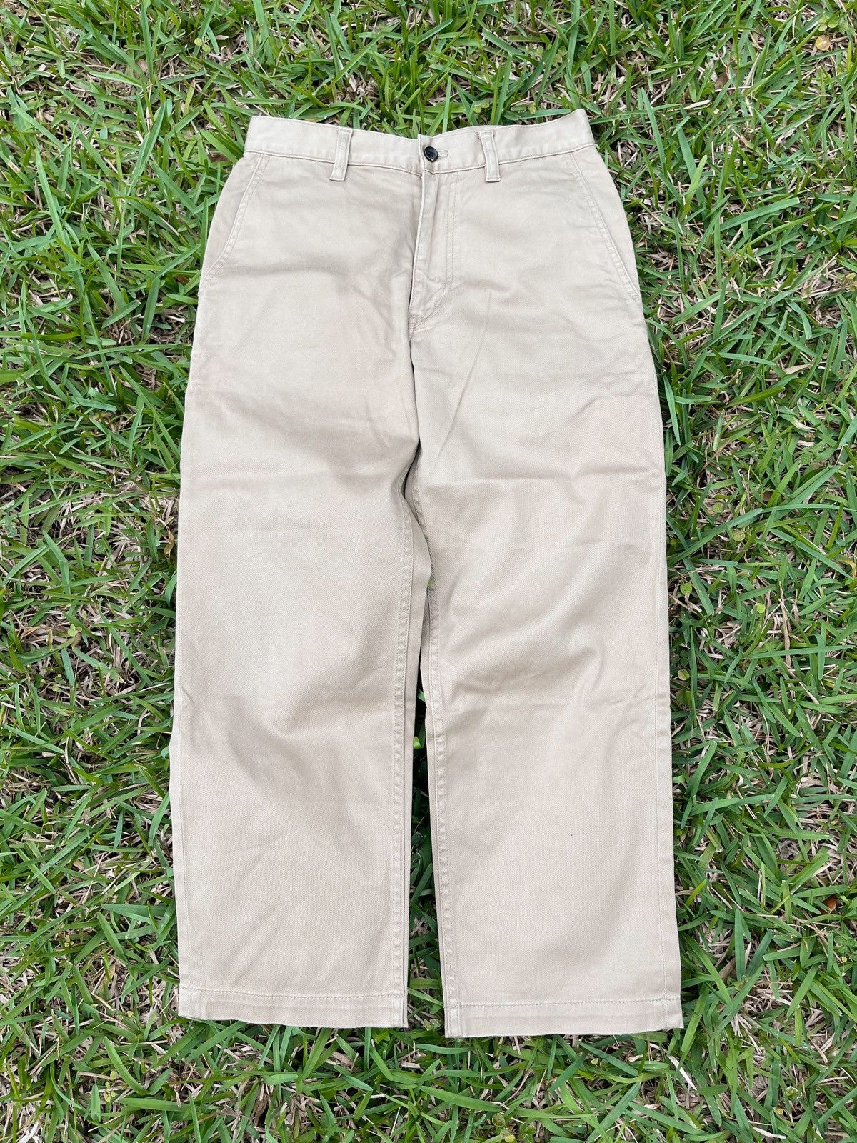 Comme des Garcons CDG Homme Deux Khaki Pants XS Vintage Play Heart ...