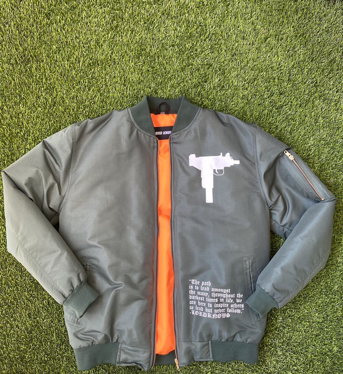 Lxrdknows Uzi Bomber Jacket | Grailed