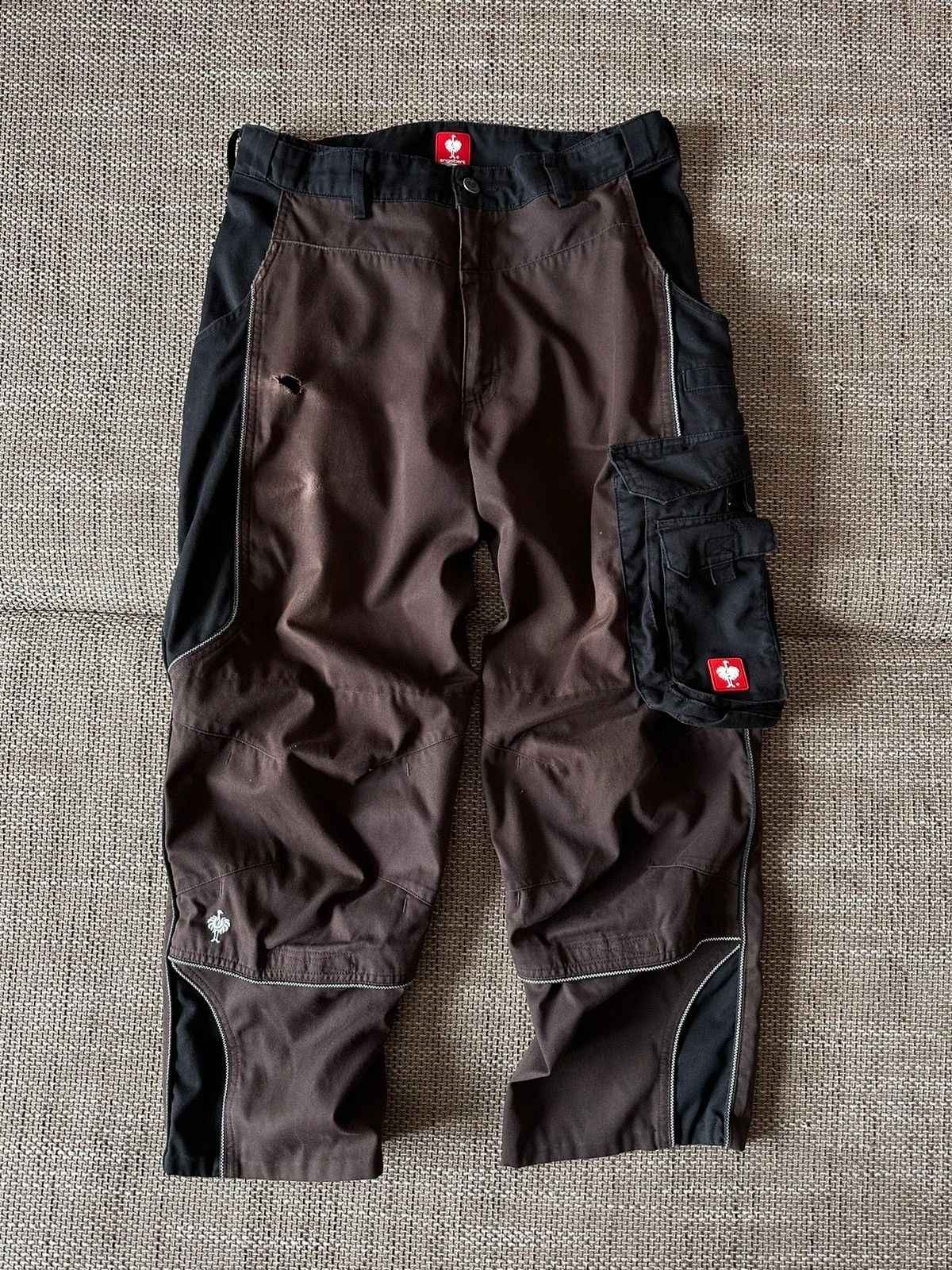 Vintage Vintage Engelbert Strauss Brown Workwear Cargo Pants | Grailed