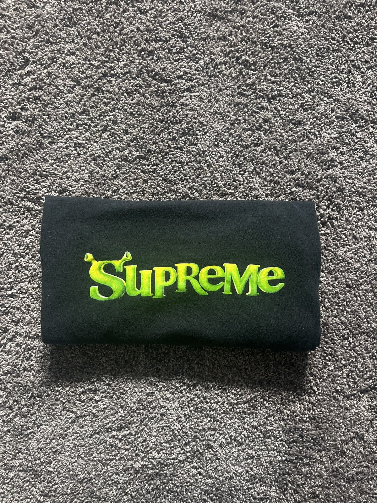Supreme Supreme Shrek logo tee- M | Grailed