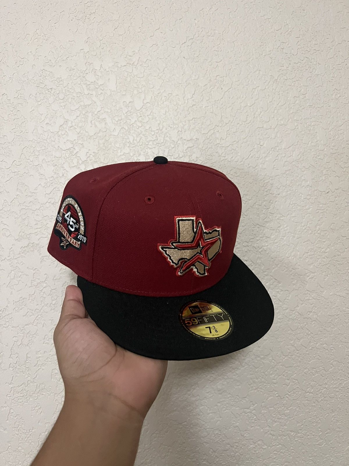 Hat Club × MLB × New Era 7 3/8 Houston Astros Crown Minded Brick 45th ...