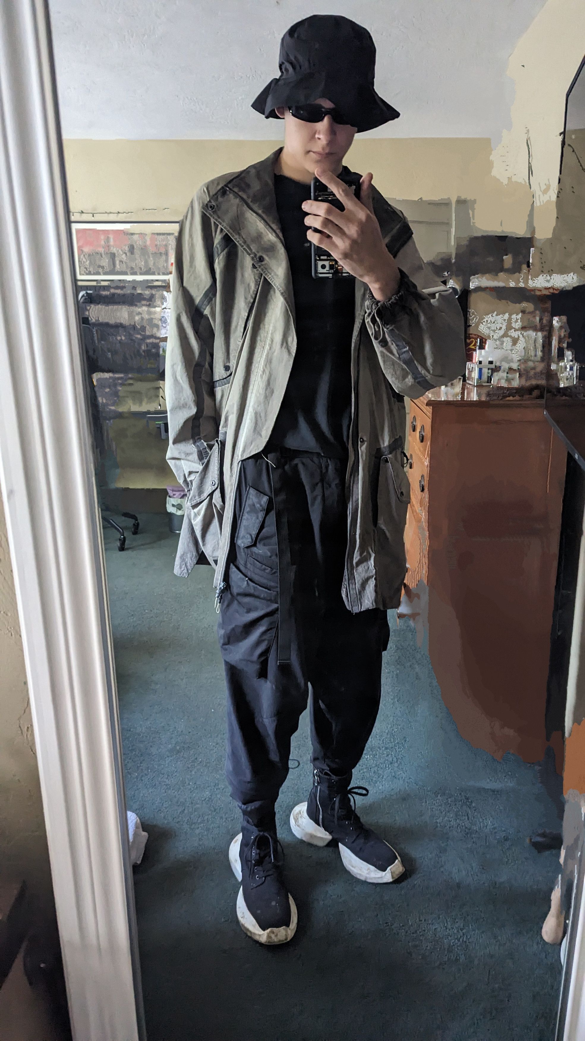 Hamcus LPU / GEO-PANEL OVERCOAT | Grailed