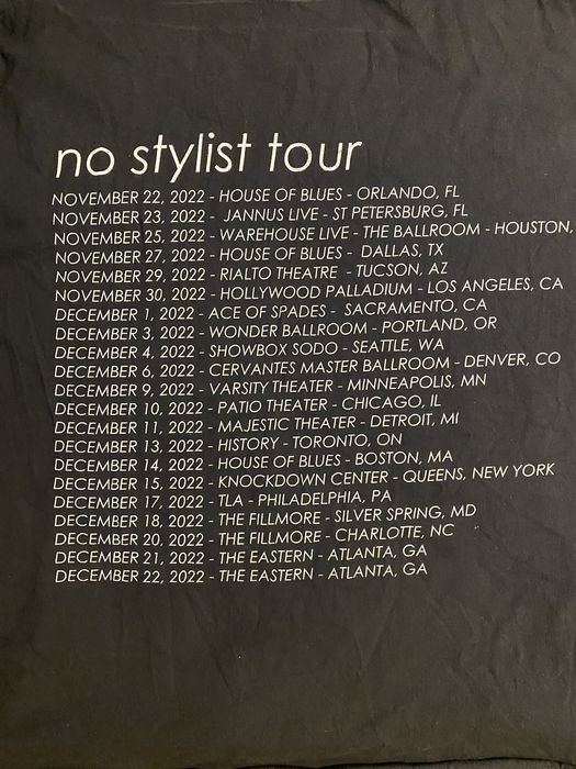 Destroy Lonely Destroy Lonely No Stylist Tour Merch | Grailed